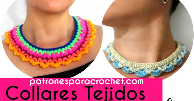 Collares Tejidos a Crochet Paso a Paso
