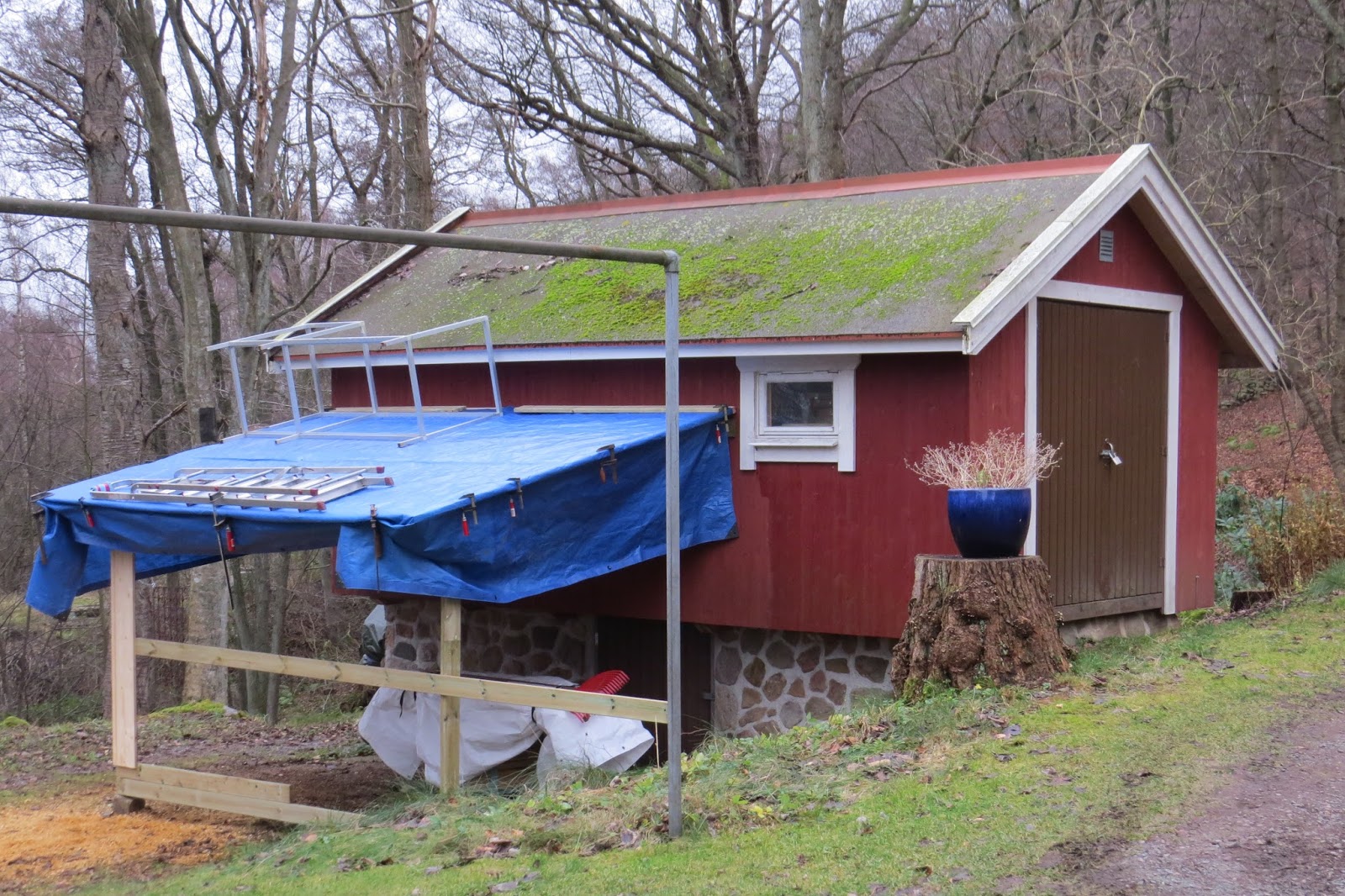 BACKATORP: MY ATV-SHED (TOOK A COUPLE OF YEARS)
