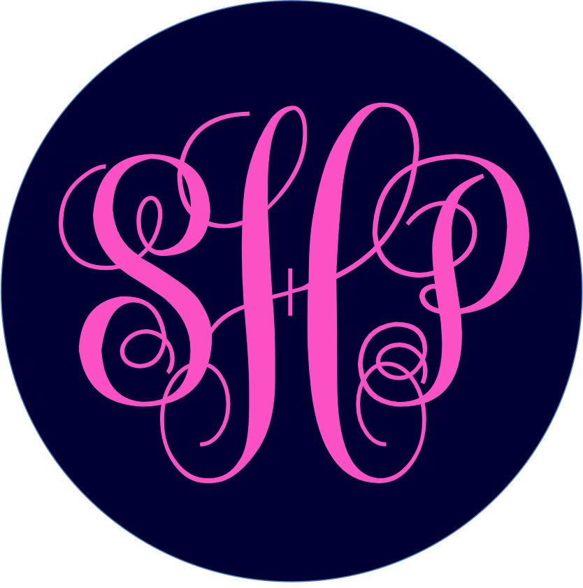 How to Make Your Own Monogram (Without Photoshop!!) - Prep Avenue
