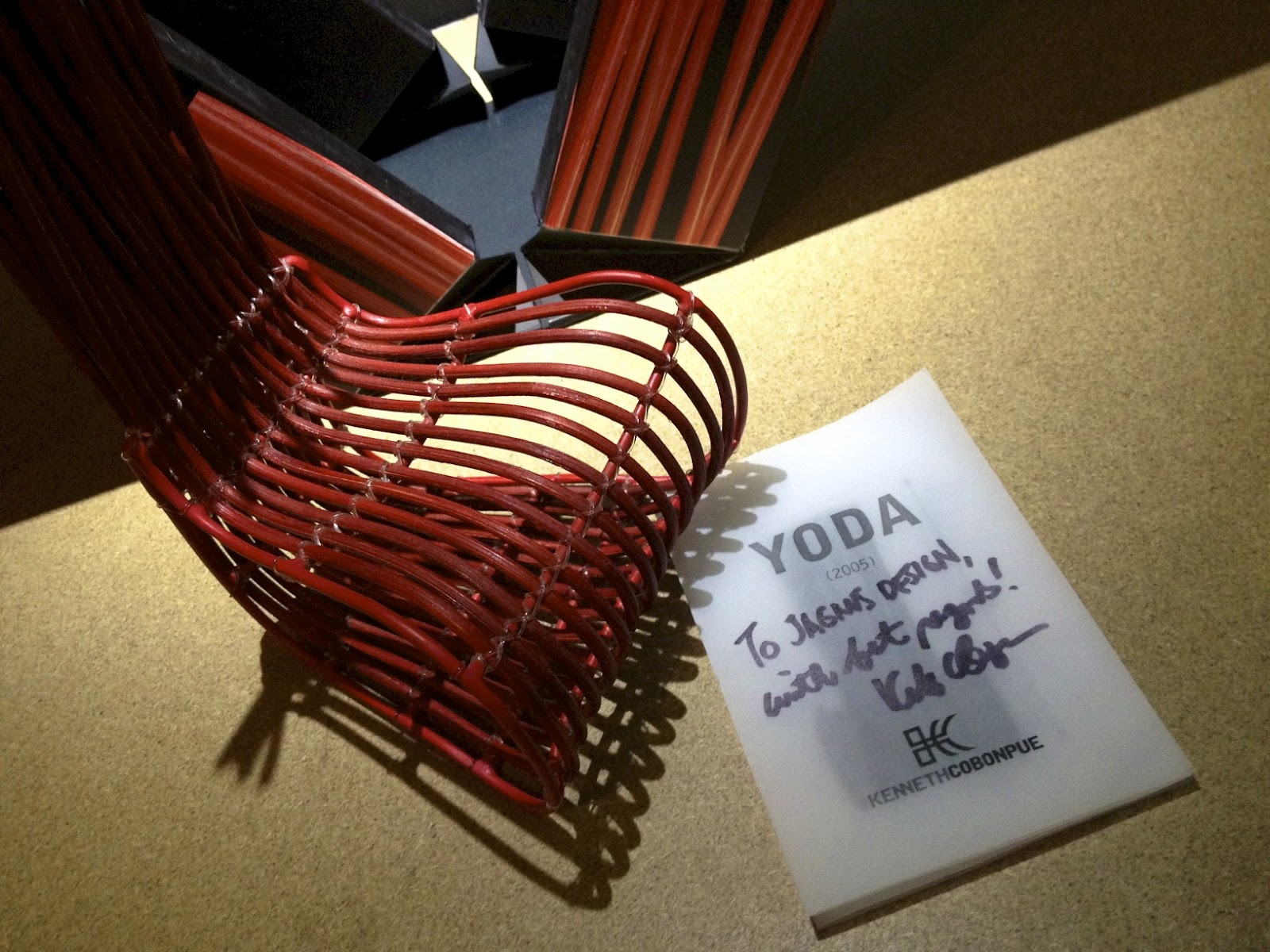 i - first person singular: Miniature YODA Easy Chair | Kenneth Cobonpue