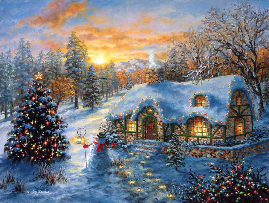 CHRISTMAS PAINTING ! amazing