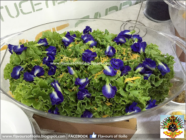 Blue Ternate Salad and more at Orchard Valley Farm