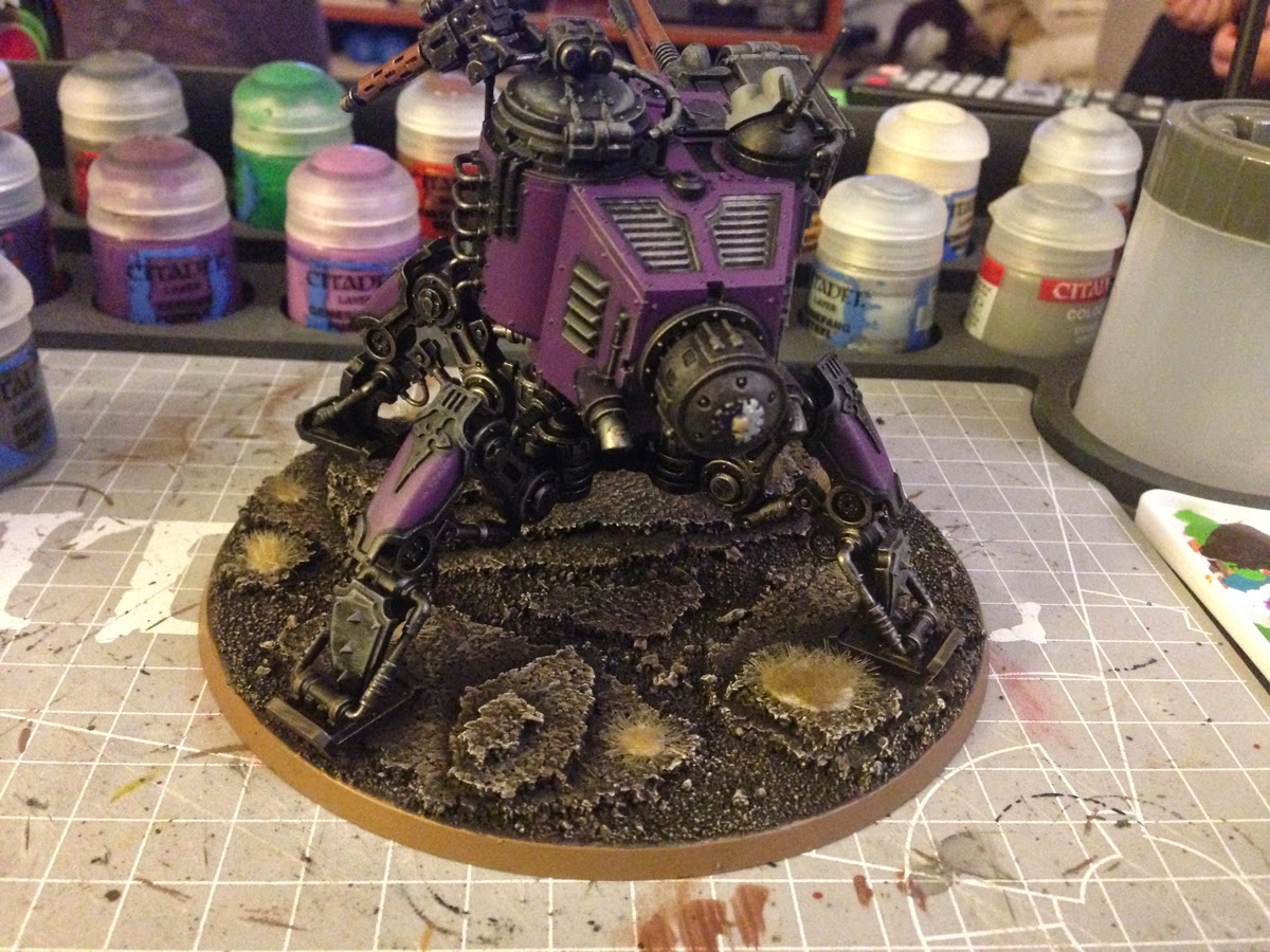 Kris Wall Minis: Adeptus Mechanicus Skitarii - Onager Dunecrawler w ...