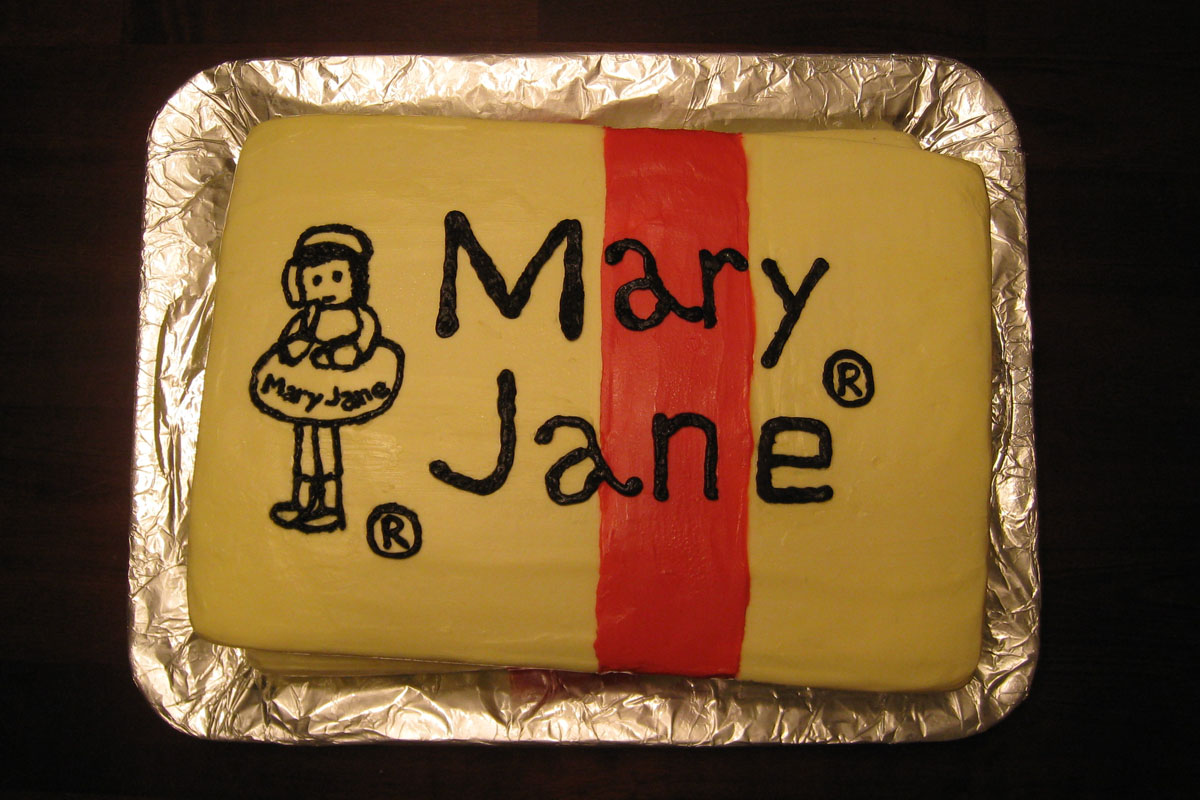 Eat, Sleep, Craft!: Mary Jane Cake