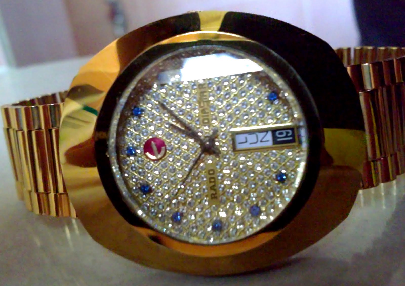 koleksijampecks: Jam RADO DiaStar all Diamond (langit dipenuhi dengan ...