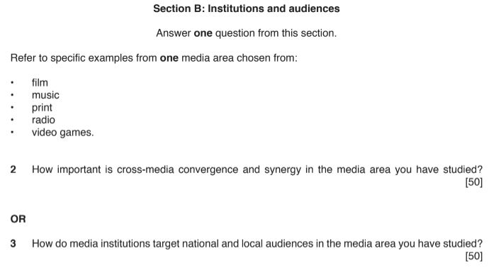 Lely High School - AICE Media Studies: 2022