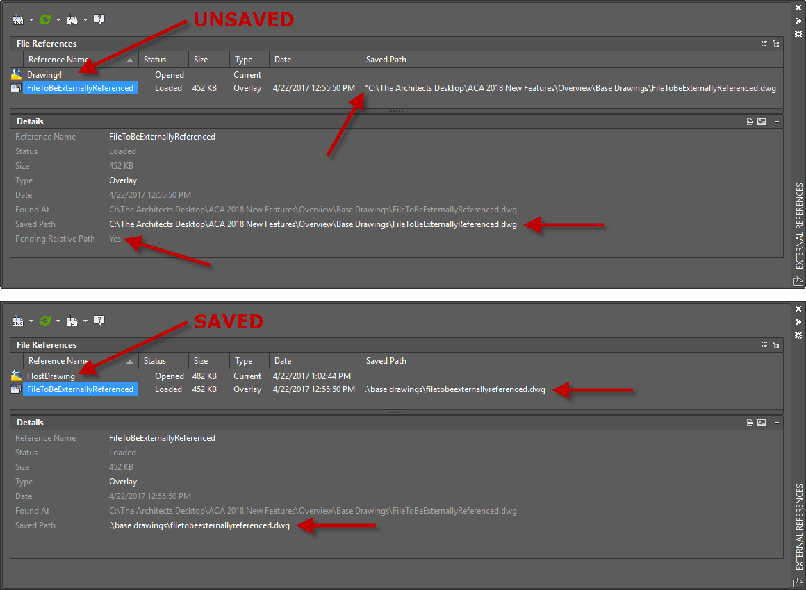 The Architect's Desktop: ACA/AMEP 2018: New Features Part 1 - External ...
