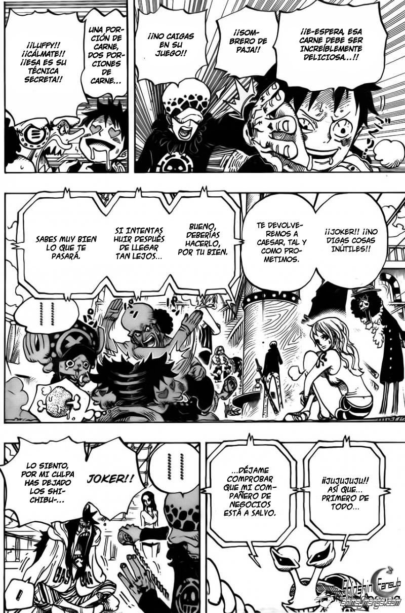 One Piece Manga Capitulo 700. A su ritmo ~ ParaisoGrandLine