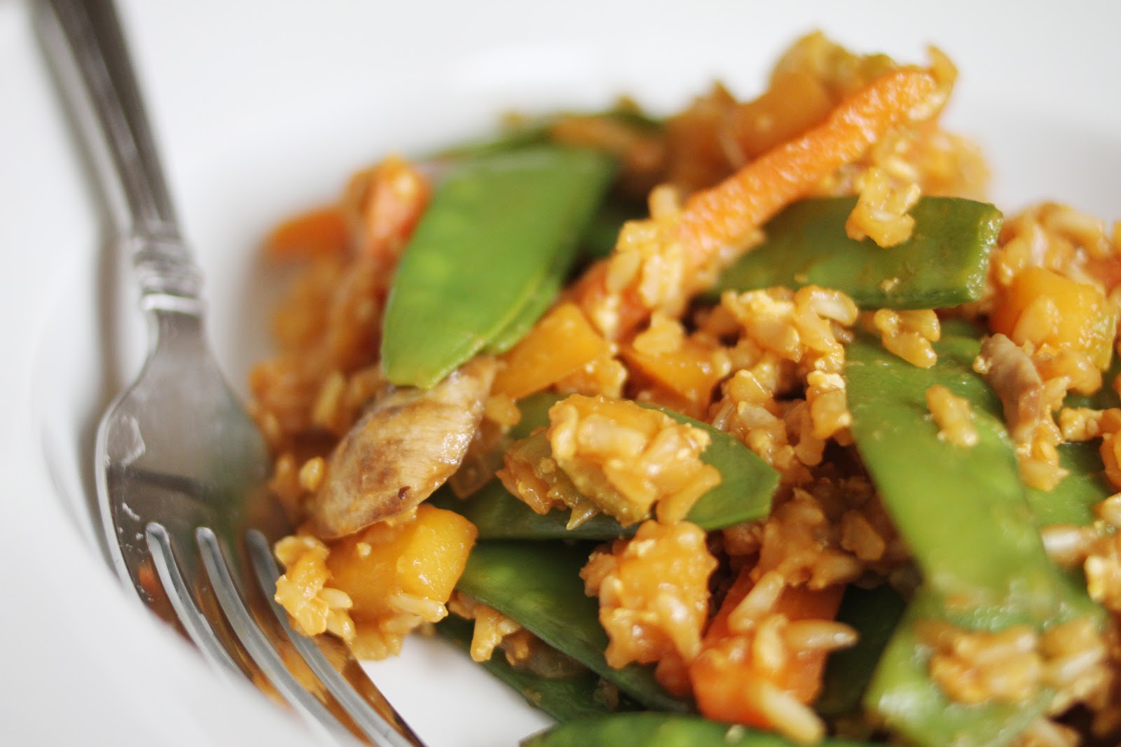 Talkin' Chow Playin' House: Veggie Fried Brown Rice