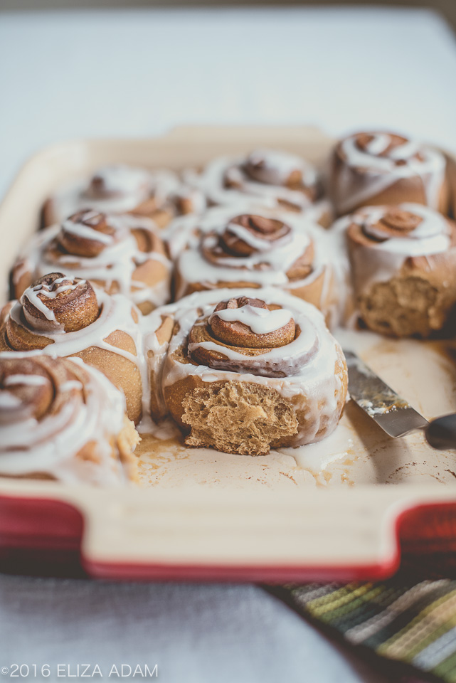 Notes from My Food Diary: Gingerbread Cinnamon Buns