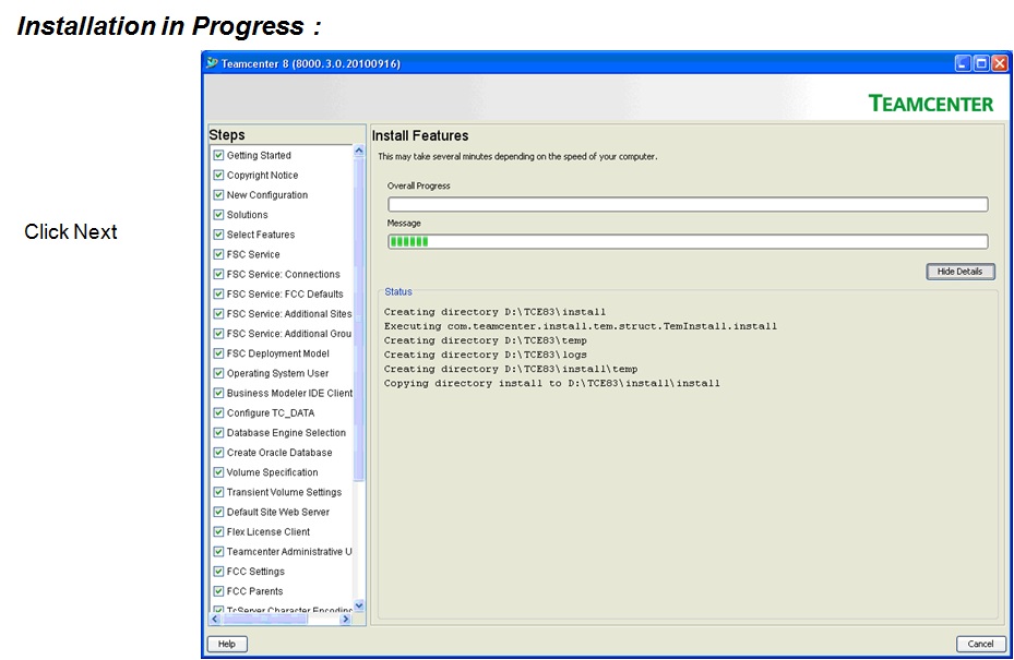 Installation of Teamcenter 8.3 - 2T