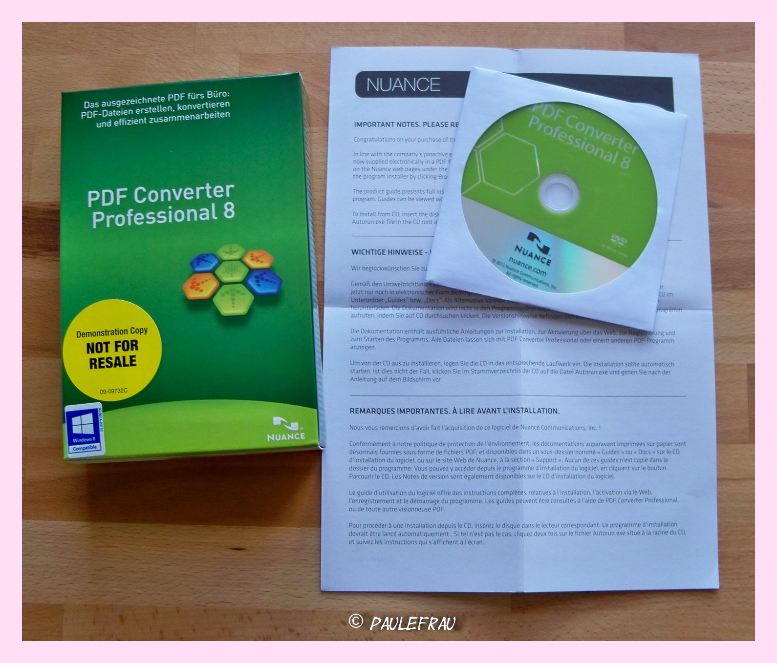 Paulefrau´s Testblog: Produkttest - PDF Converter Professional 8 von NUANCE