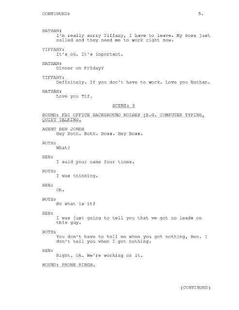 josephfaultersack: Part of an Audio Script