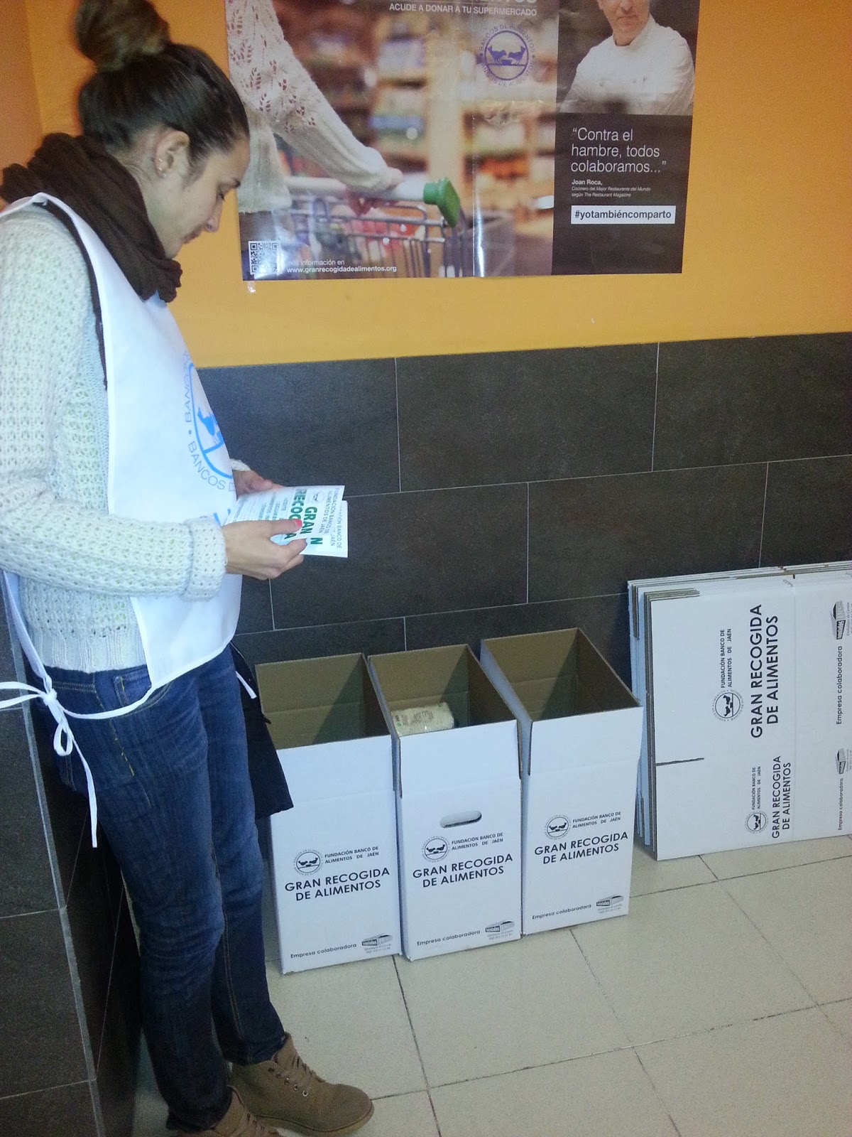 Tu pueblo y demás: Recogida de comida para el Banco de Alimentos.