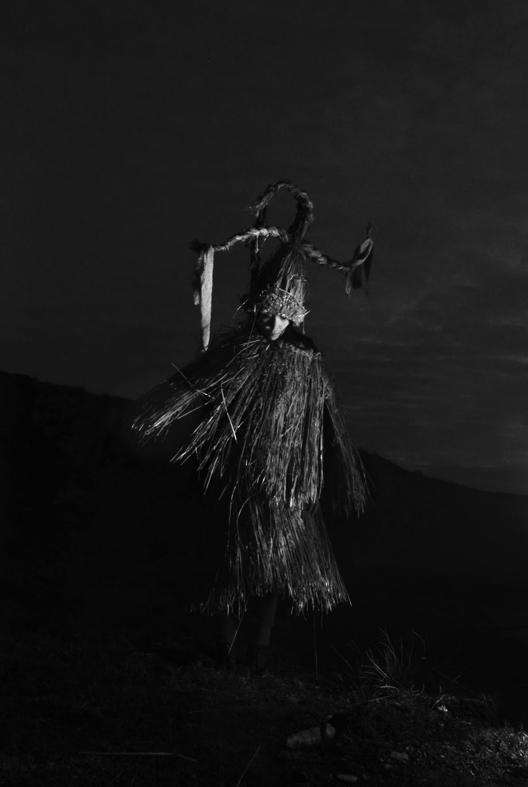 Skekler costume on loan - Museum of Witchcraft and Magic