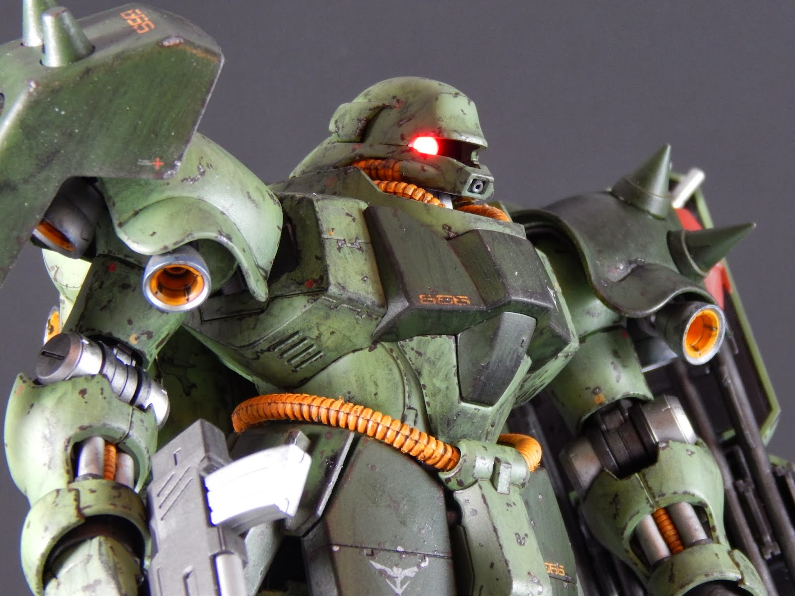 Gundams with Justinius: Master Grade Geara Doga Completed Gallery