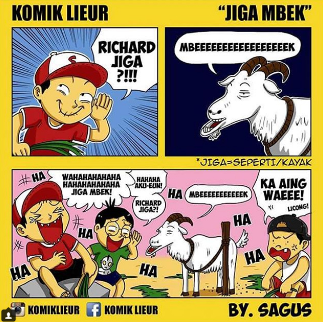 Instagram Komik Lieur - Banyolan Sunda