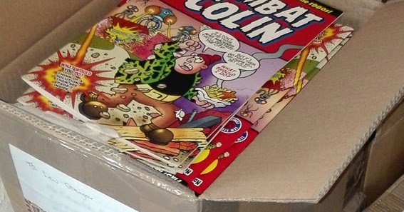 Lew Stringer Comics: Second print run for Combat Colin No.1