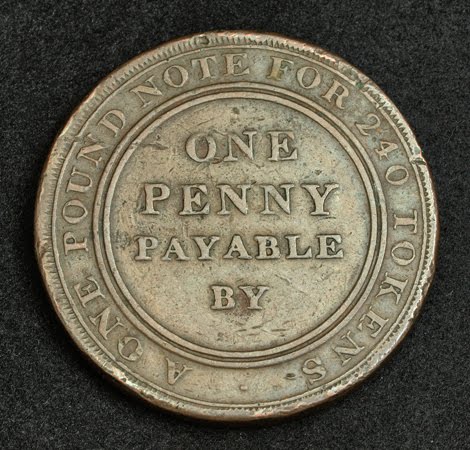 Large Copper Penny Token dated 1812.|World Banknotes & Coins Pictures ...
