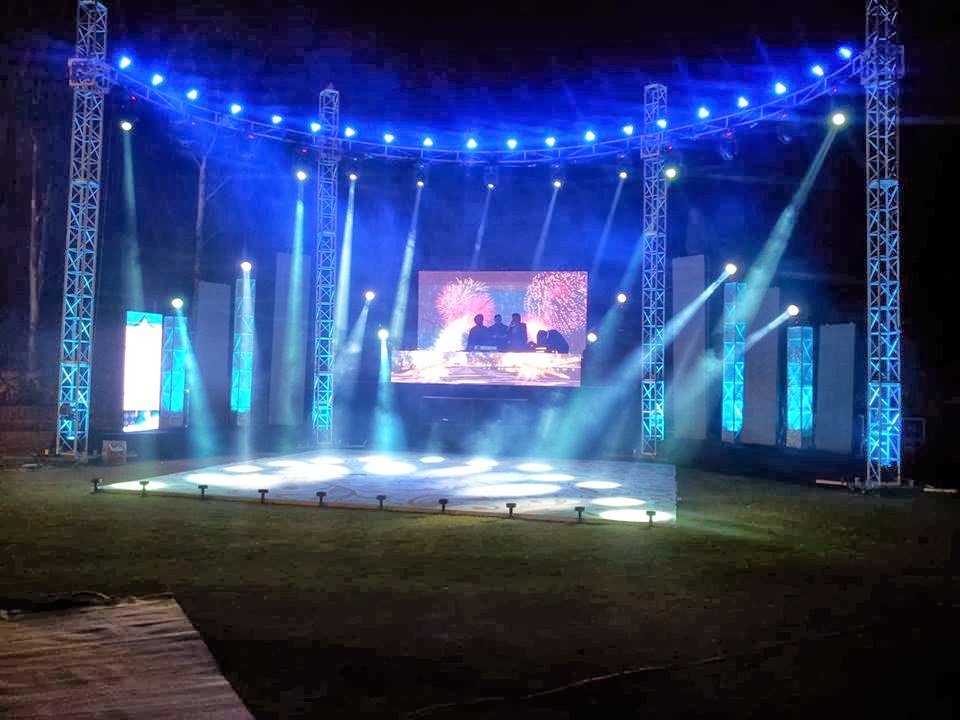 aawaz sound & light system: Truss Stage System