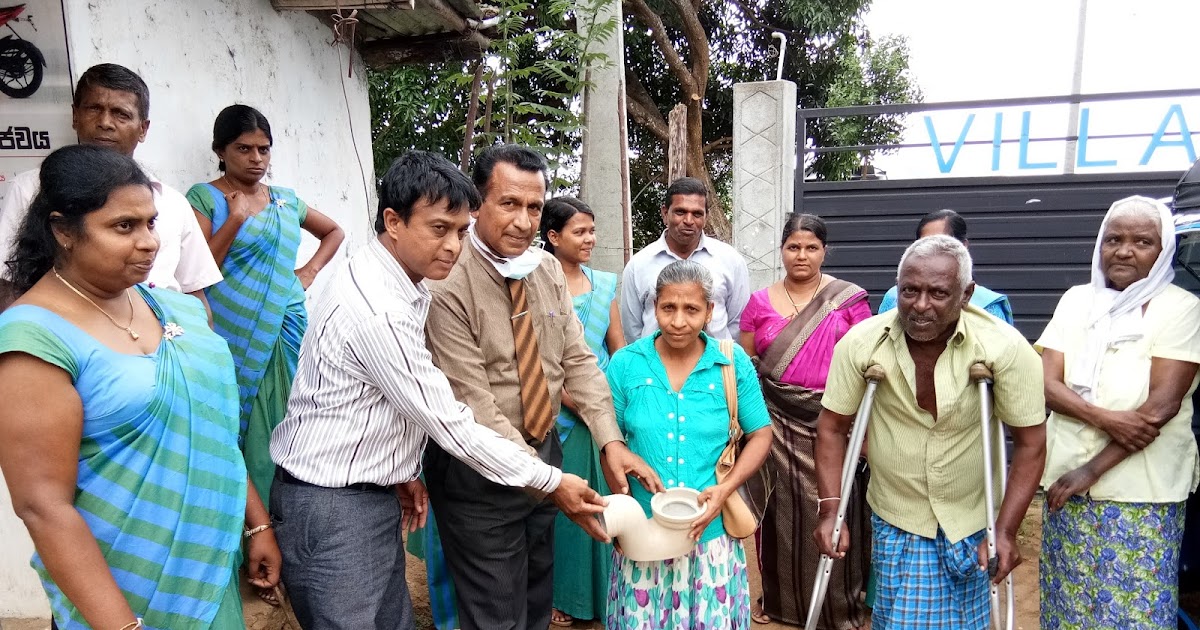 කොස්ලන්දට සනීපාරක්ෂක පහසුකම් ~ samurdhi