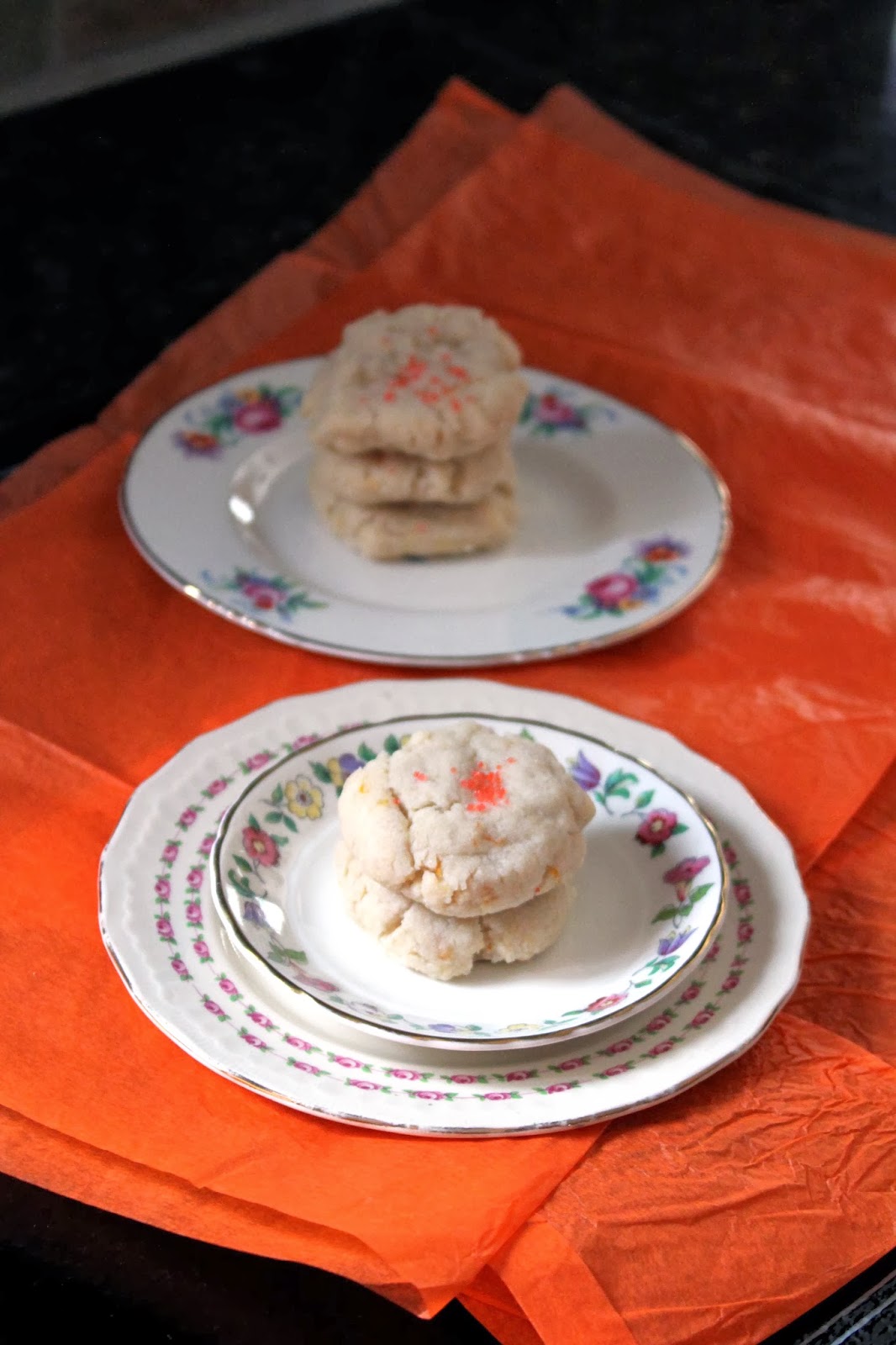 Citrus Shorties (Vegan Orange Shortbread) | Kitchen Grrrls.