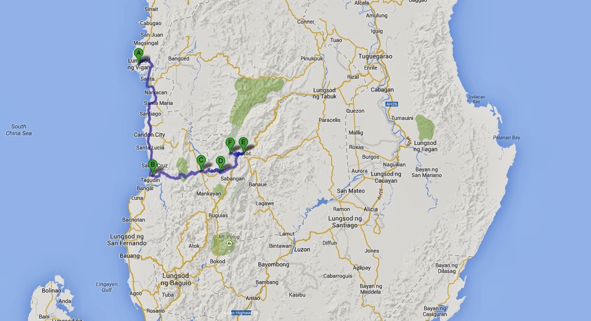 2013: Laoag - Pagudpud - Vigan - Sagada - Banaue Escapade in 1 (one)Week