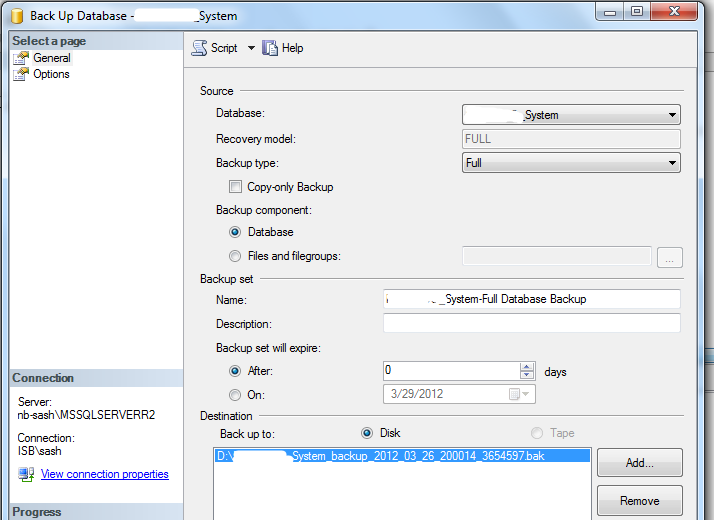 Sql Server Knowledge Sharing Blog Step By Step Configuration Of Database Mirroring In Sql 3246