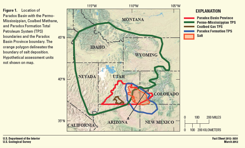 The Million Dollar Way (The Bakken Oil Blog): The Paradox Basin