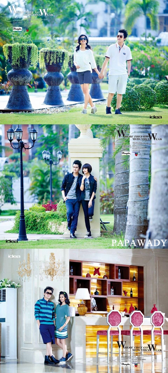 Hein Wai Yan and Han Thu Photoshoot for Idea Magazine
