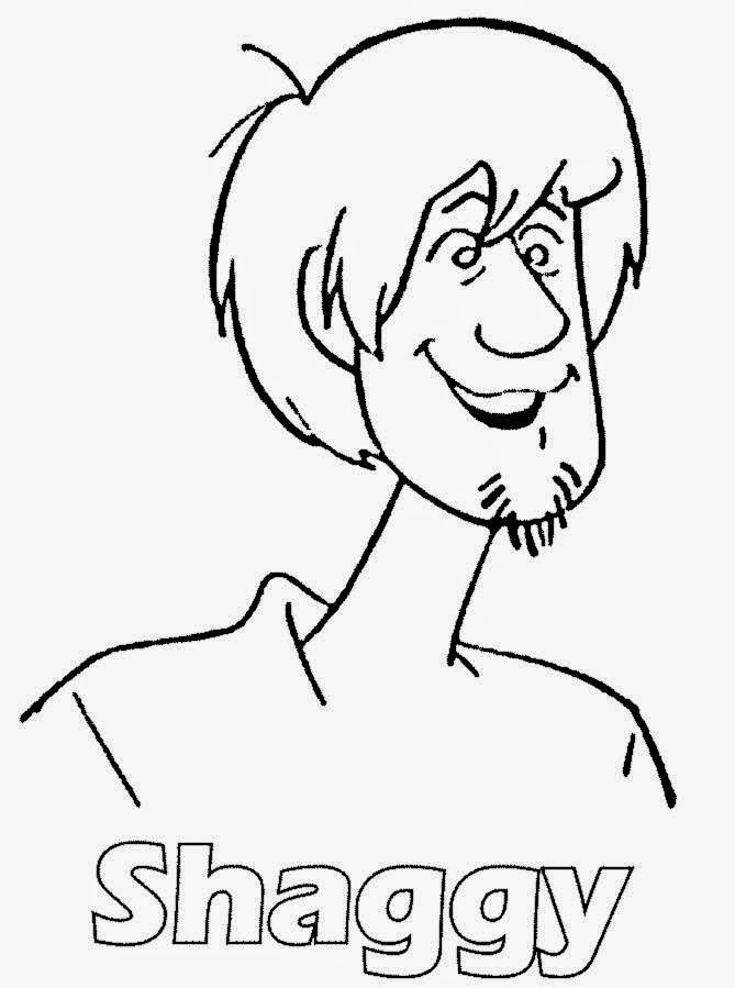 FUN & LEARN : Free worksheets for kid: ภาพระบายสี สกูปปี้ดู scooby doo ...