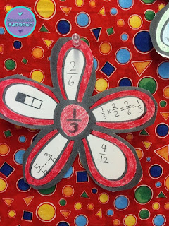 Classroom Freebies Too: Fraction Flowers
