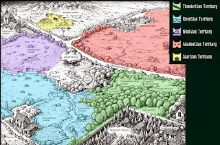 Warrior Cats Path: Maps & Territories