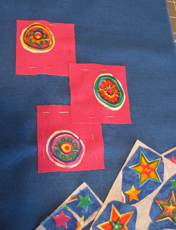 Raw edge patchwork - part one