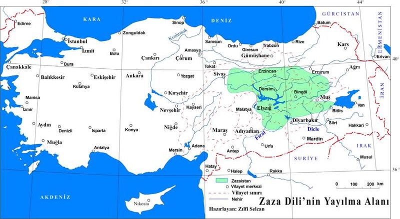 Türkler, Kürtler, Zazalar, Gerçekler ve Zazaki Zazaistan