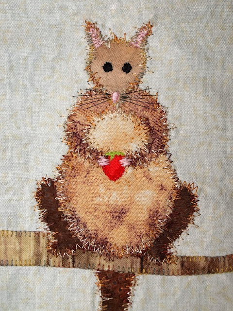 Sampaguita Quilts: Yes, it was a possum's tail