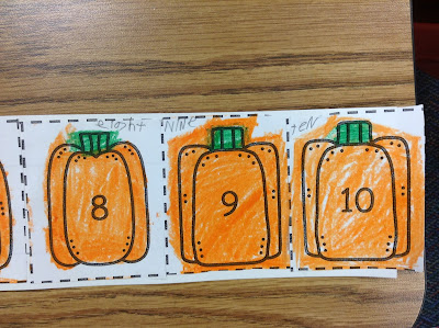 Dr. Clements' Kindergarten : Number Sequencing 0-20 and number words ...