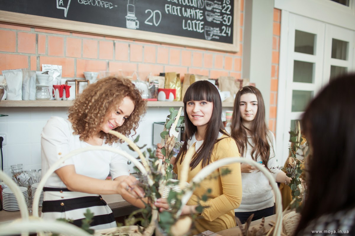 Білка: Easter blooming basket workshop
