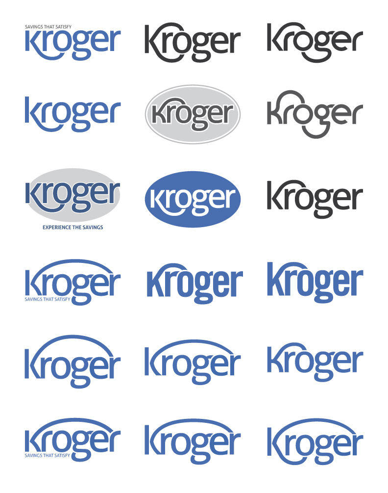 Jonathan M. Hart: Kroger Logos (In Progress)