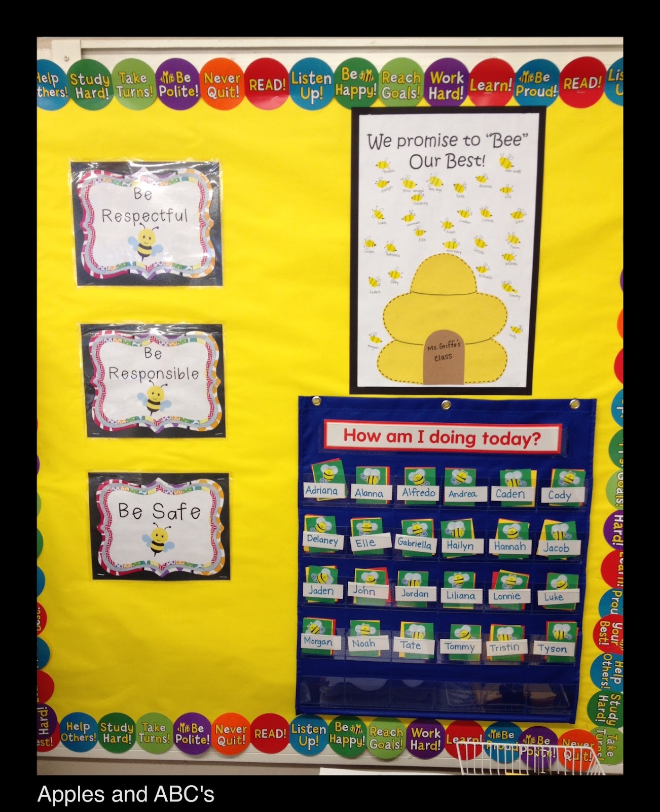 Behavior Management: Linky - Apples & ABC's