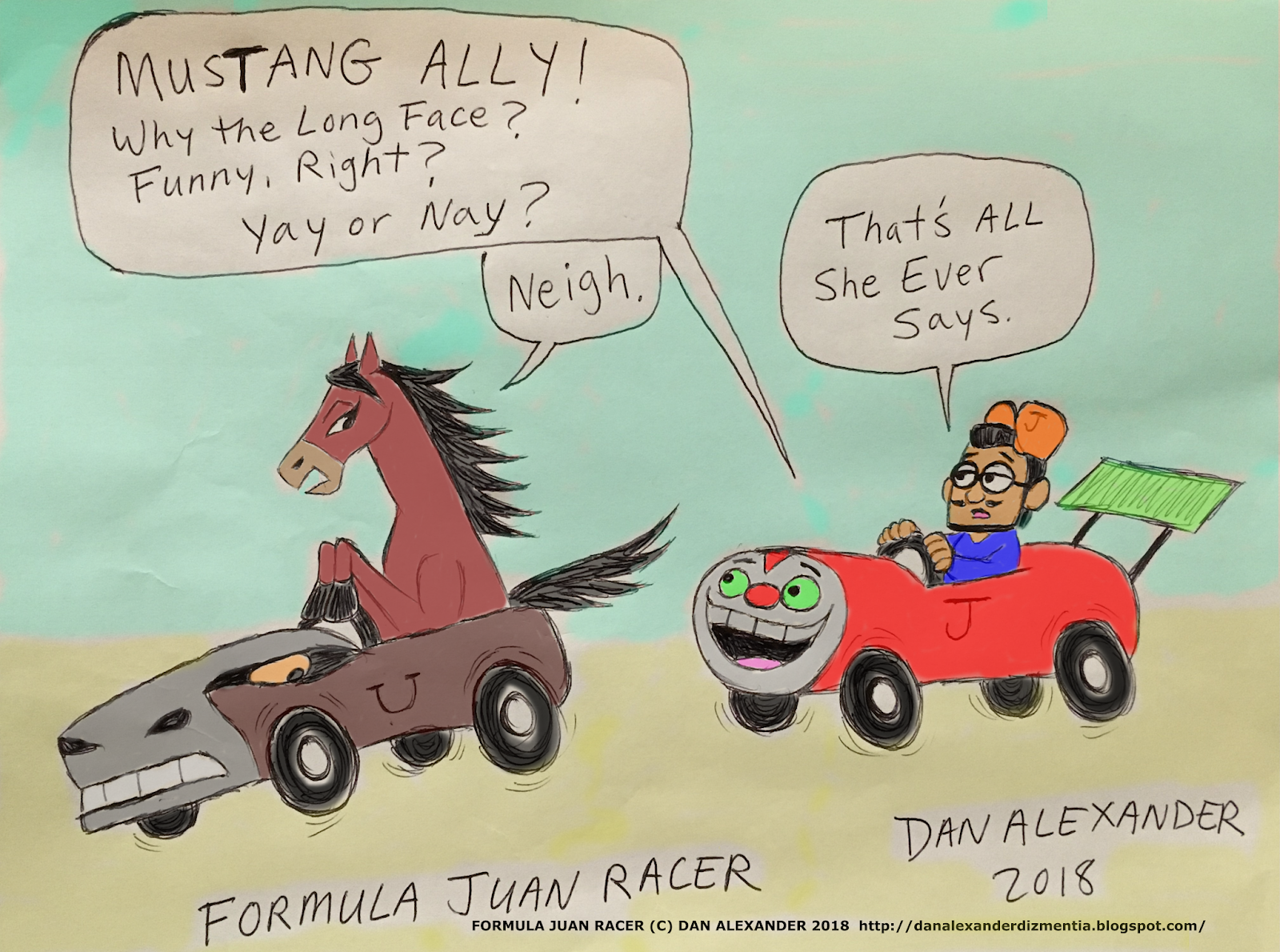 Dan Alexander Dizmentia: Formula Juan Racer
