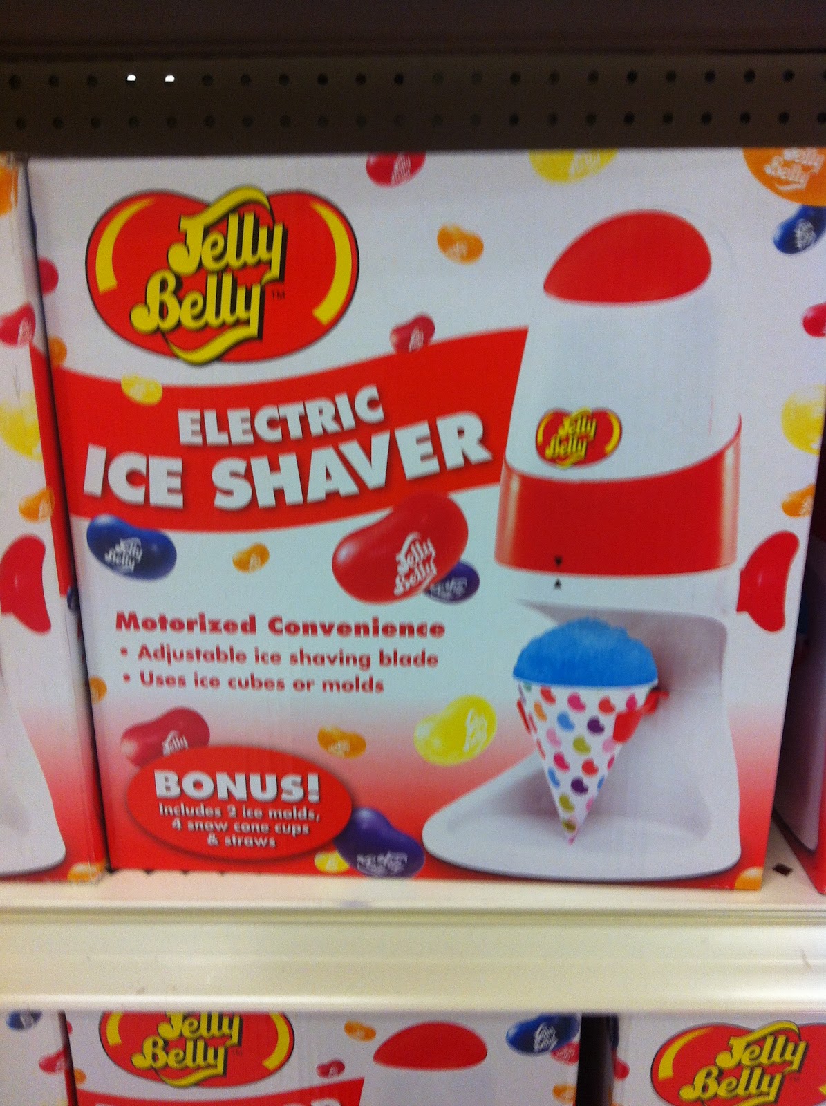 Walking The Candy Aisle: Jelly Belly Ice Shaver in the aisle