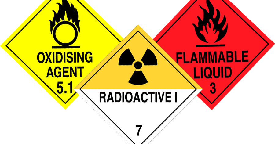 Chemical Storage Hazard Signs