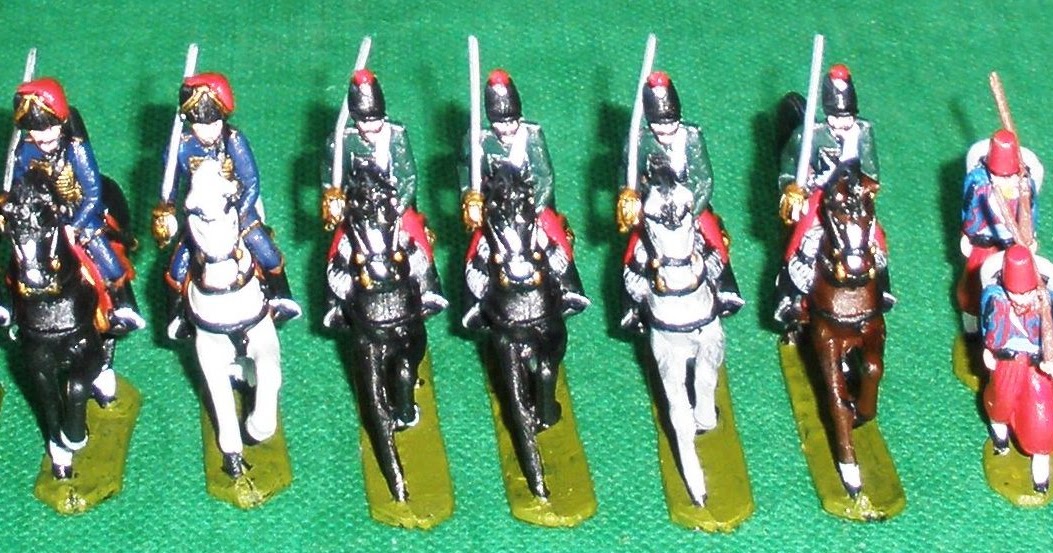 The Eastern Garrison: 1897 Irregular Miniatures painted figures