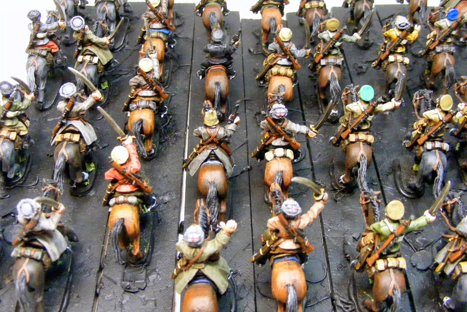 Evil Bob's Miniature Painting: 28mm WWII Soviet Partisan Cavalry