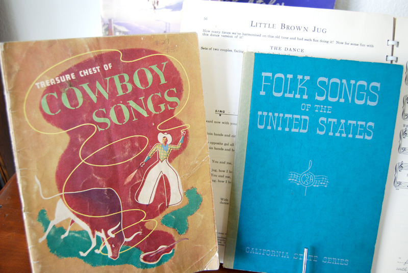 The Copycat Collector: COLLECTION #92: Old Folk Song Books and Music