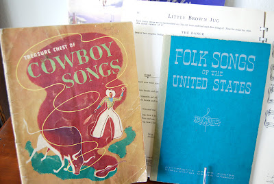 The Copycat Collector: COLLECTION #92: Old Folk Song Books and Music