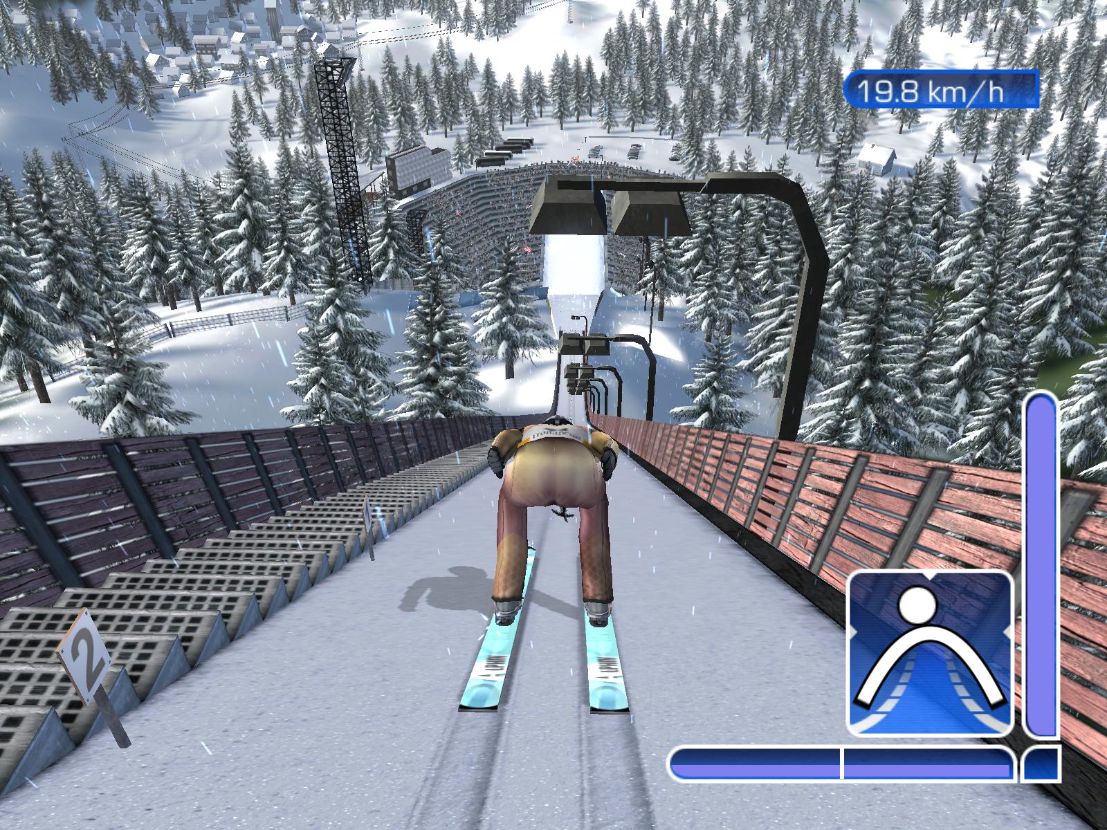 New and Old PC Games: Review: RTL Skijumping 2007