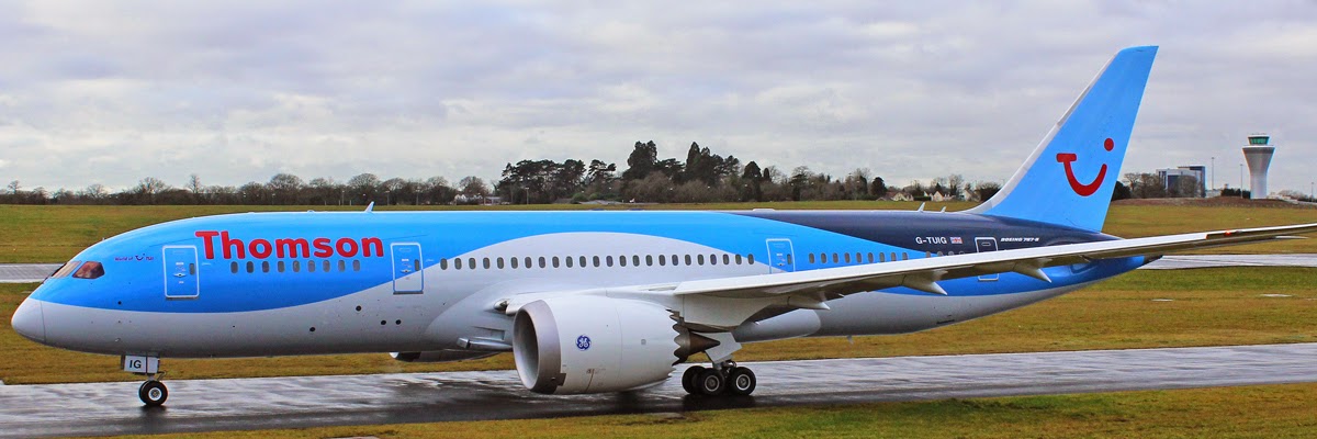 Birmingham Airport Photo Blog: Saturday 31 January 2015 - Thomson ...