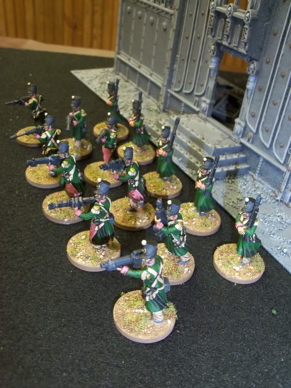 Adventures In Miniature Gaming: Painted Renegade Imperial Guard Conscripts